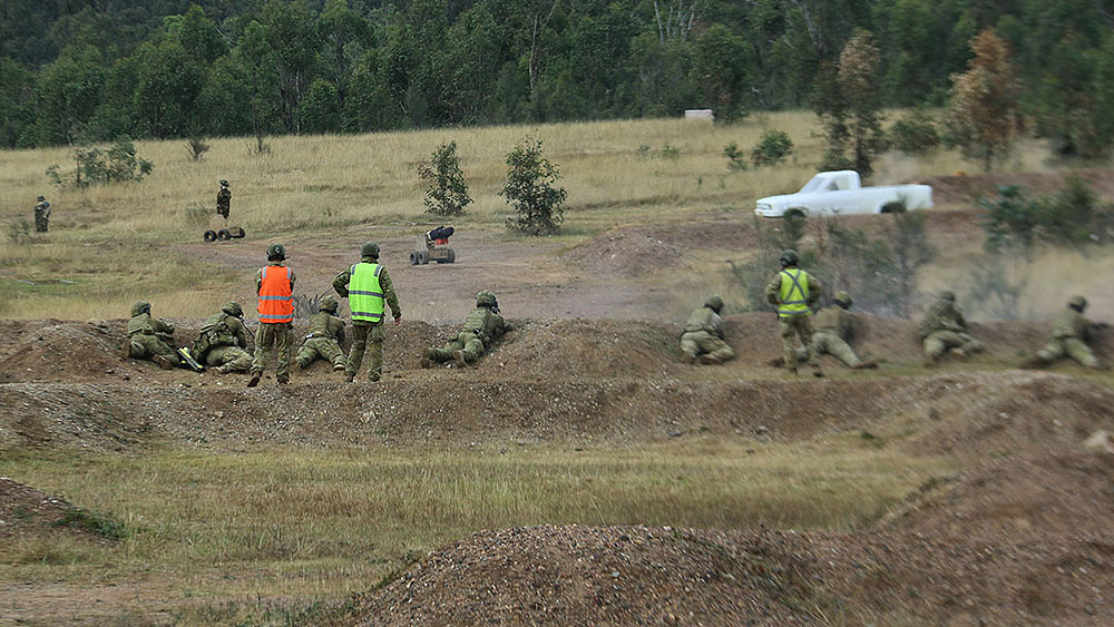 MARATHON – Autonomous Robotic Targets for Live Fire Tactical Training