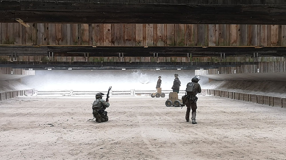 MARATHON – Autonomous Robotic Targets for Live Fire Tactical Training